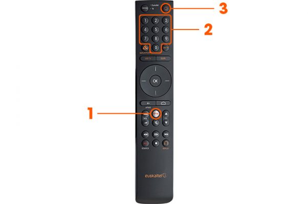 Cómo configurar el mando del deco 4K para que sea universal | Euskaltel ...